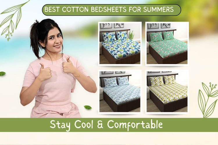 Best Cotton Bed sheets for Summer: Stay Cool & Comfortable – Divine Casa