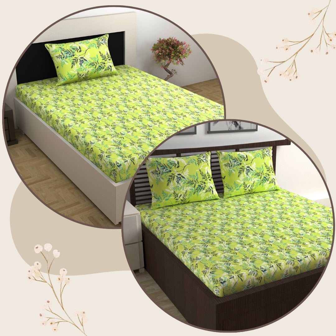 Single And Double Bedsheet Combo | Combo Offers | Divine Casa