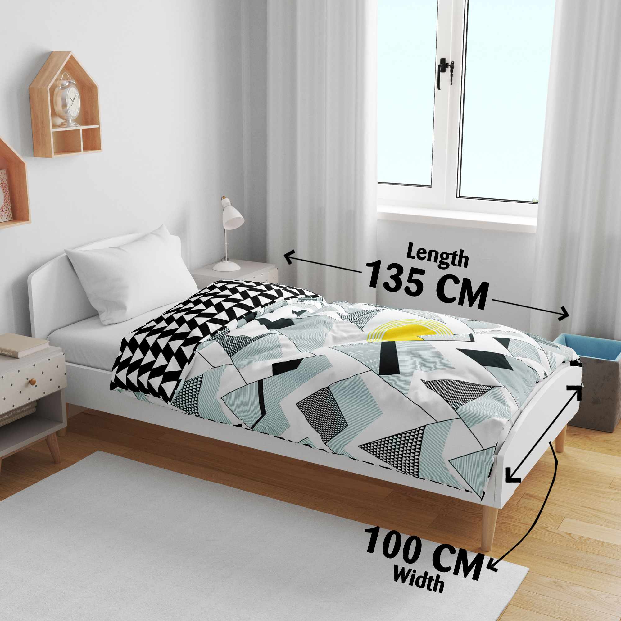 Single Bed Kids Dohar | Buy 120 GSM AC Blanket Dohar | Divine Casa