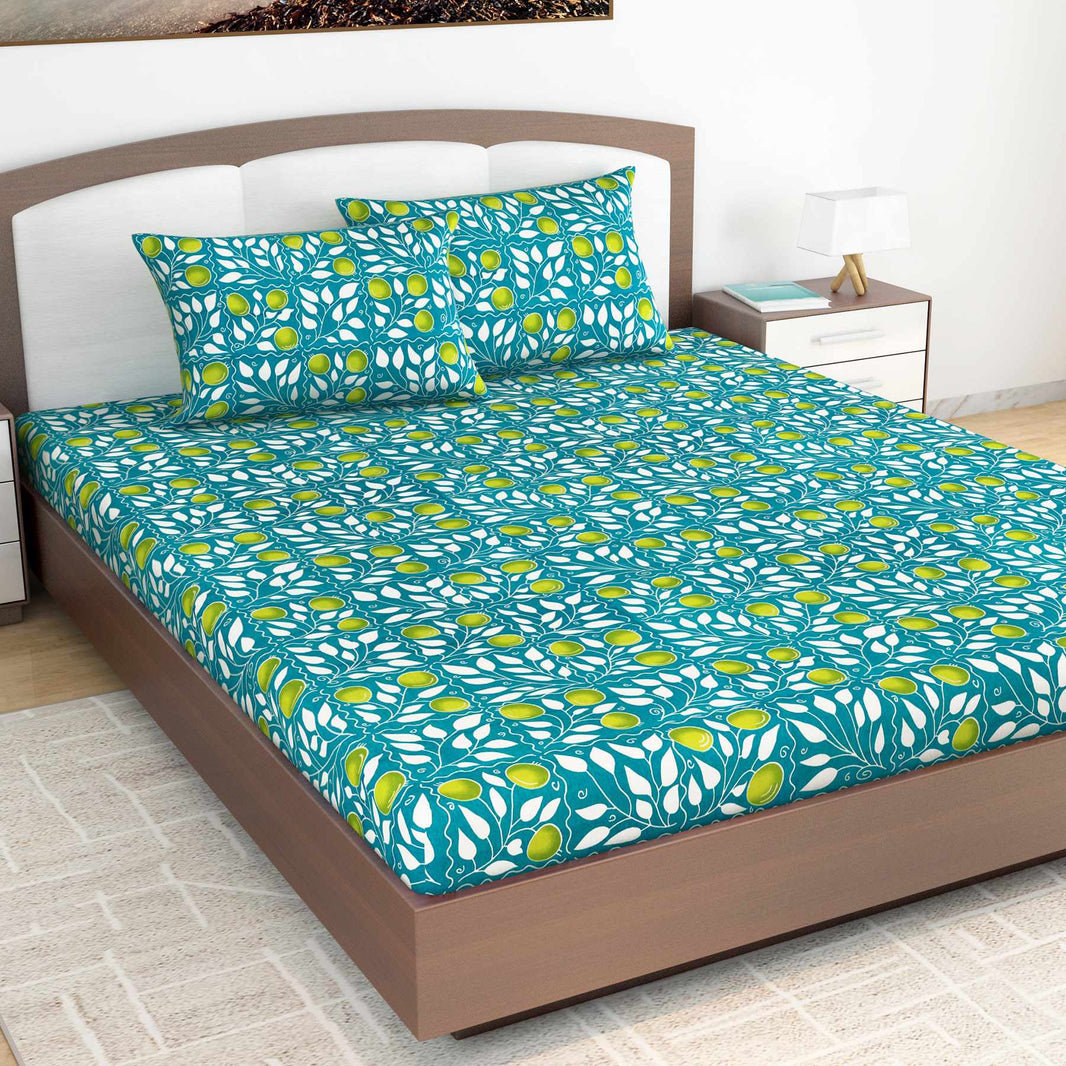 Buy Cotton Bed sheet Online | Designer Bed Sheet | Divine Casa